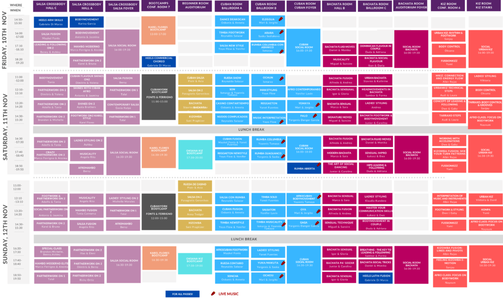 Program - El Sol Festival